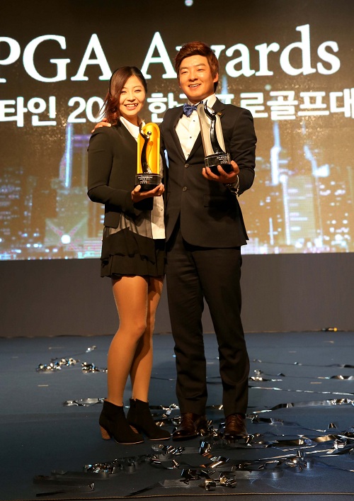 [KPGA] 김승혁, 2014 한국프로골프대상 3관왕 차지